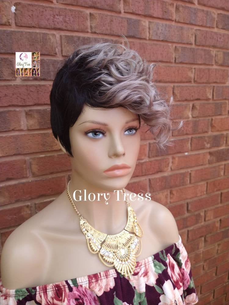 CLEARANCE// Short Razor Cut Full Wig, Pixie Cut Hairstyle, 100% Human ...