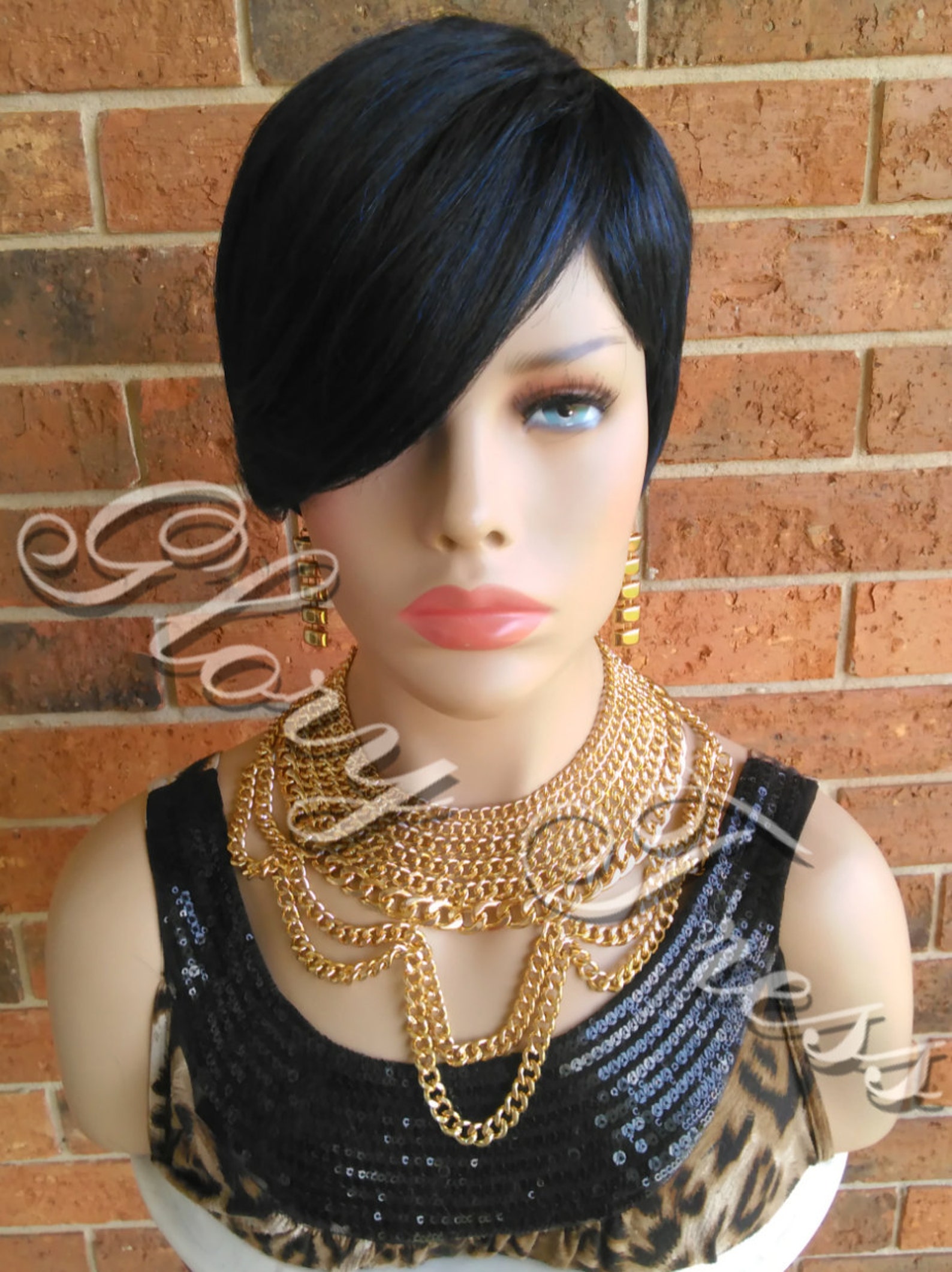 READY to SHIP // Short Razor Cut Full Wig Pixie Cut Hairstyle - Etsy