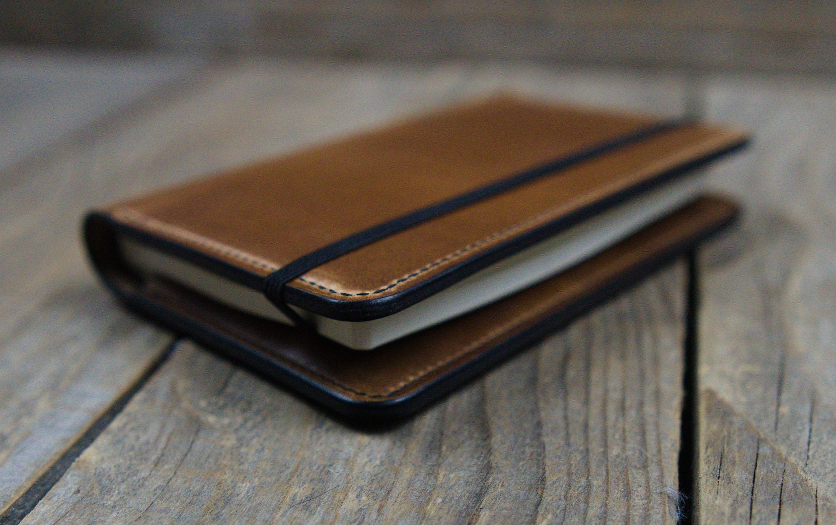 Horween Chromexcel Thick A6 Leather Notebook Cover, Made to Fit Your ...