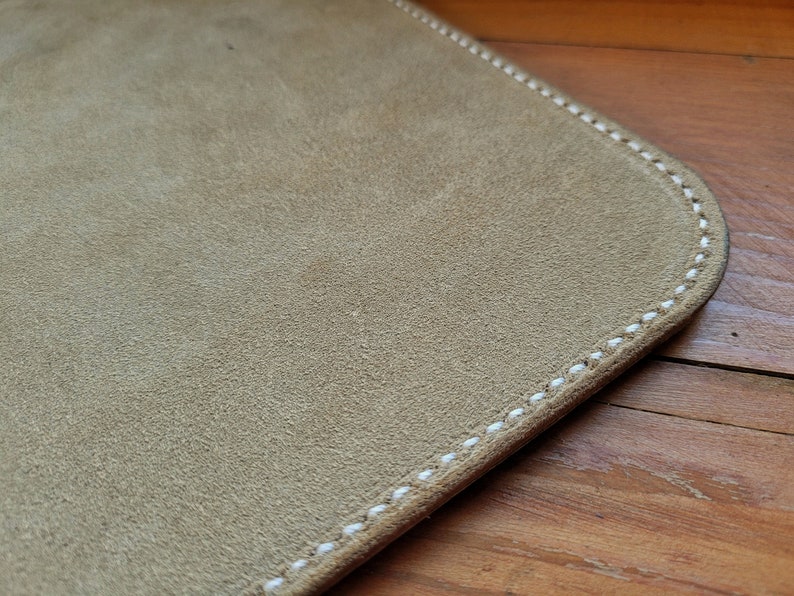Horween Chromexcel Thick Leather Desk Mats Our Mouse Pad, No Slip ...