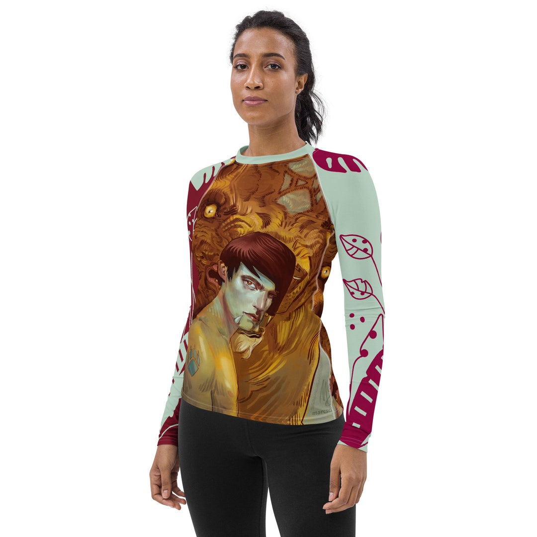 MSA BJJ - King of the Jungle - Women's Rash Guard - Etsy