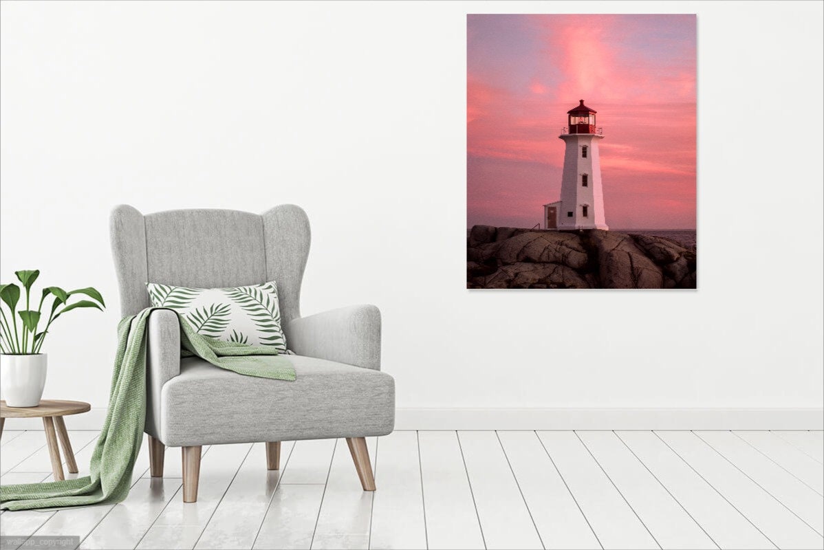 Lighthouse Photo, DIGITAL Lighthouse, Ocean Photography, Digital Ocean ...