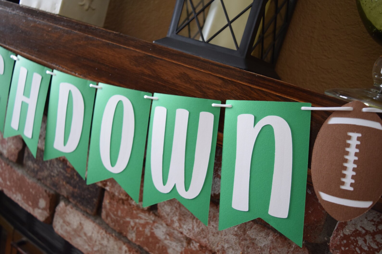 Birthday Banner Football Birthday Banner Touchdown Banner | Etsy