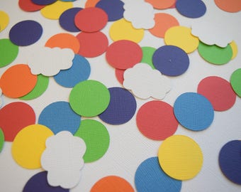 Rainbow confetti | Etsy
