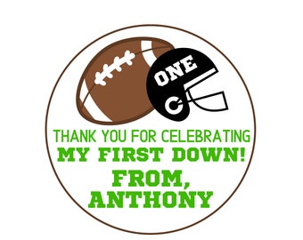 First Down Birthday Party - Etsy