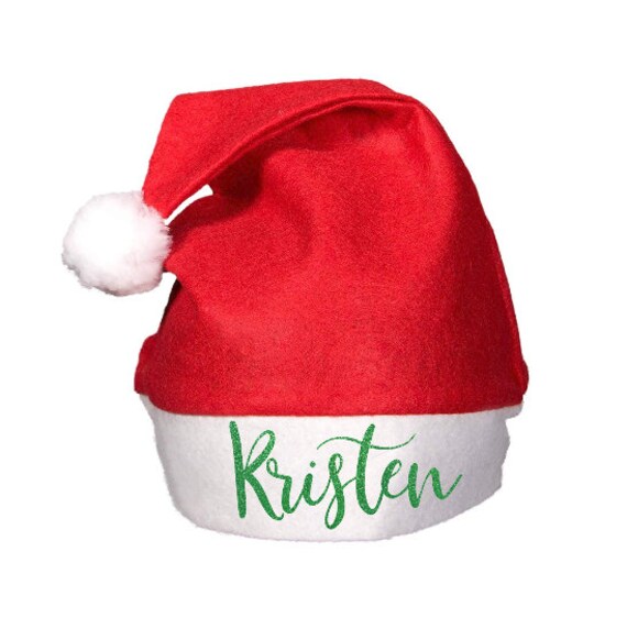 Custom Santa Hat, Personalized Santa Hats, Personalized Christmas Gifts ...