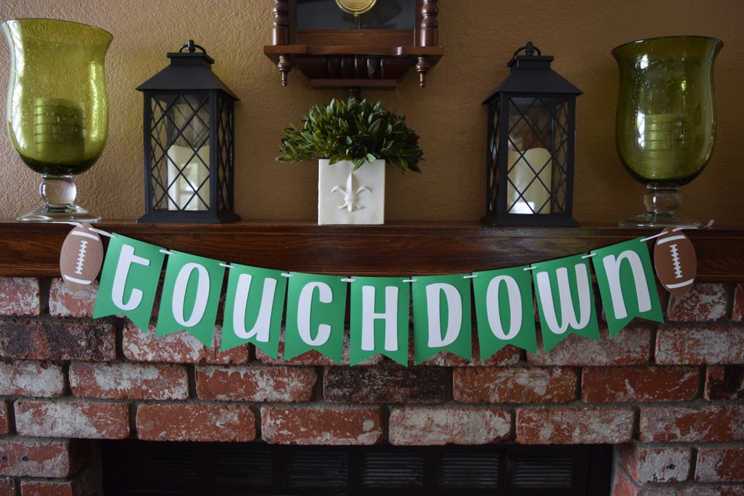 Birthday Banner Football Birthday Banner Touchdown Banner - Etsy