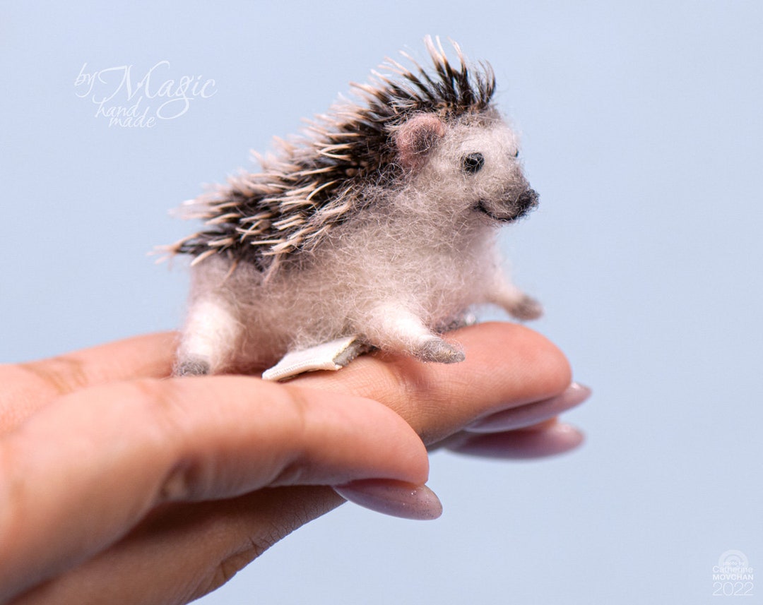 Hedgehog Hair Clip, Hedgie Accessory, Hair Jewelry, Animal Hairclip - Etsy