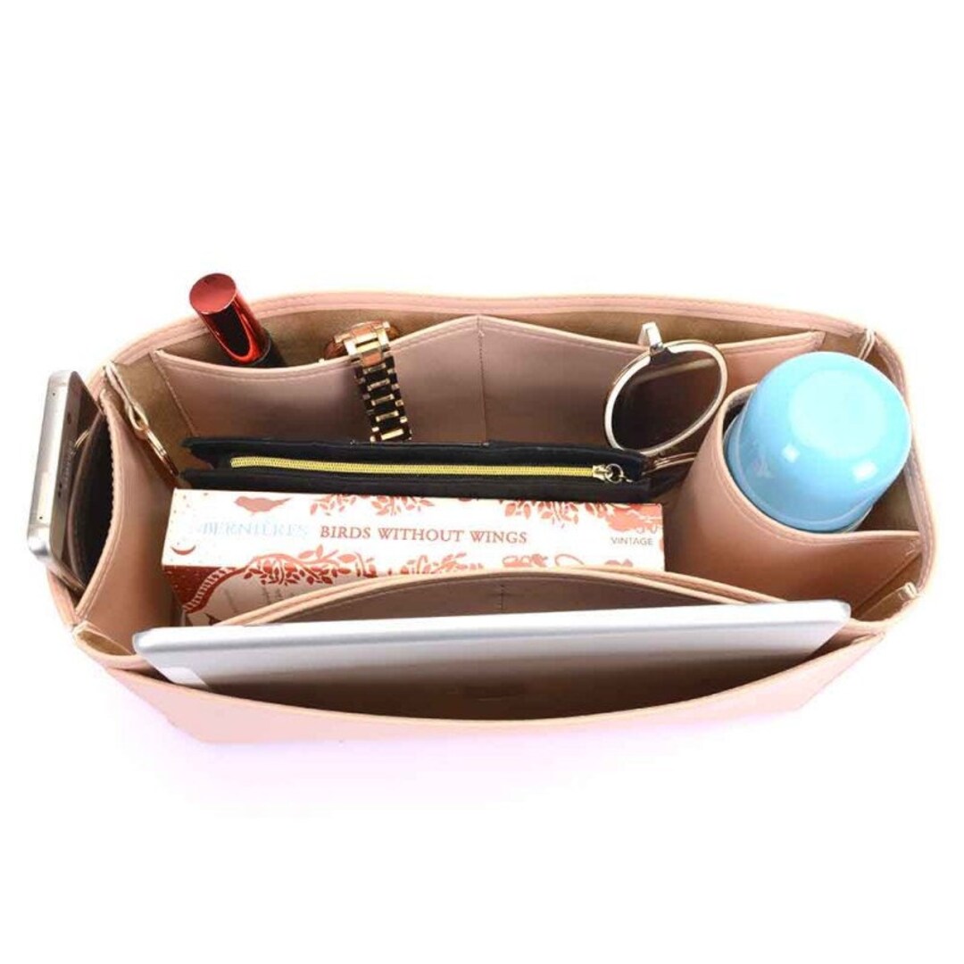 Vic.toria II 35 Vegan Leather Handbag Organizer in Blush Pink Color ...