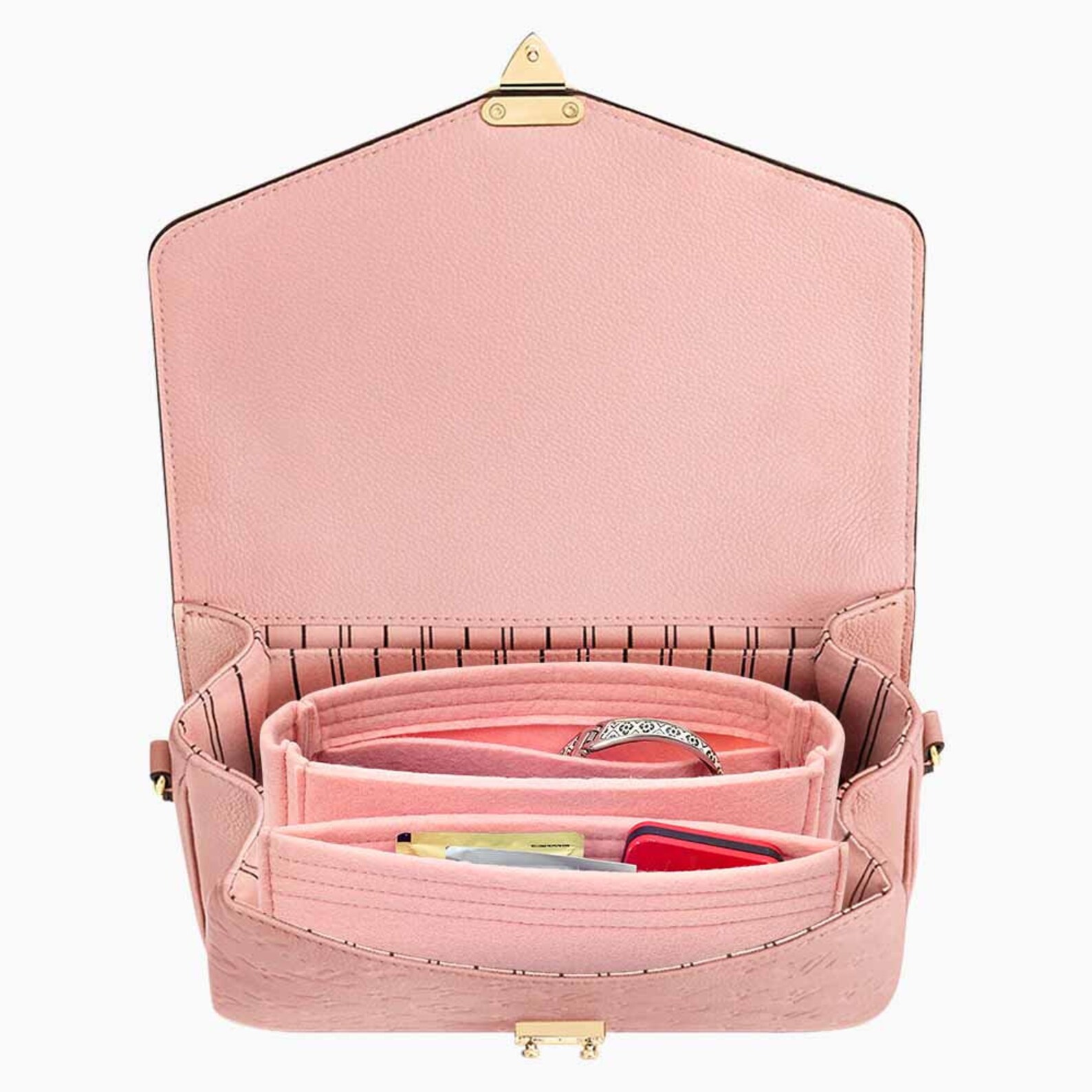 Pochette Metis Set of 2 Basic Style Felt Bag Organizers Set | Etsy