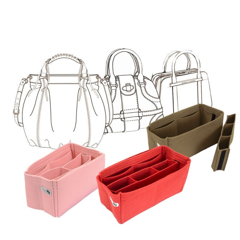 Custom Bag Organizer with Removable Velcro Middle | Etsy