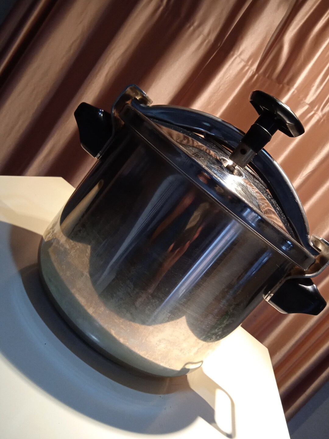 Large Pressure Cooker 8liter Vintage Quality Inox Stew Pot, Large ...
