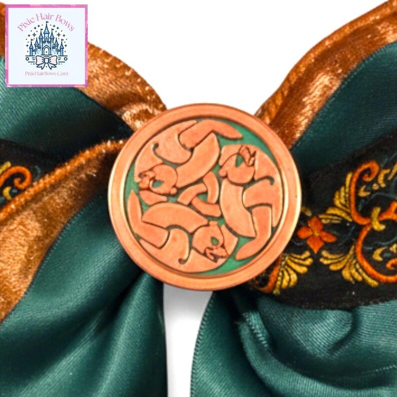 Brave Scottish Princess Bow- Inspired by Merida- Deluxe - Etsy