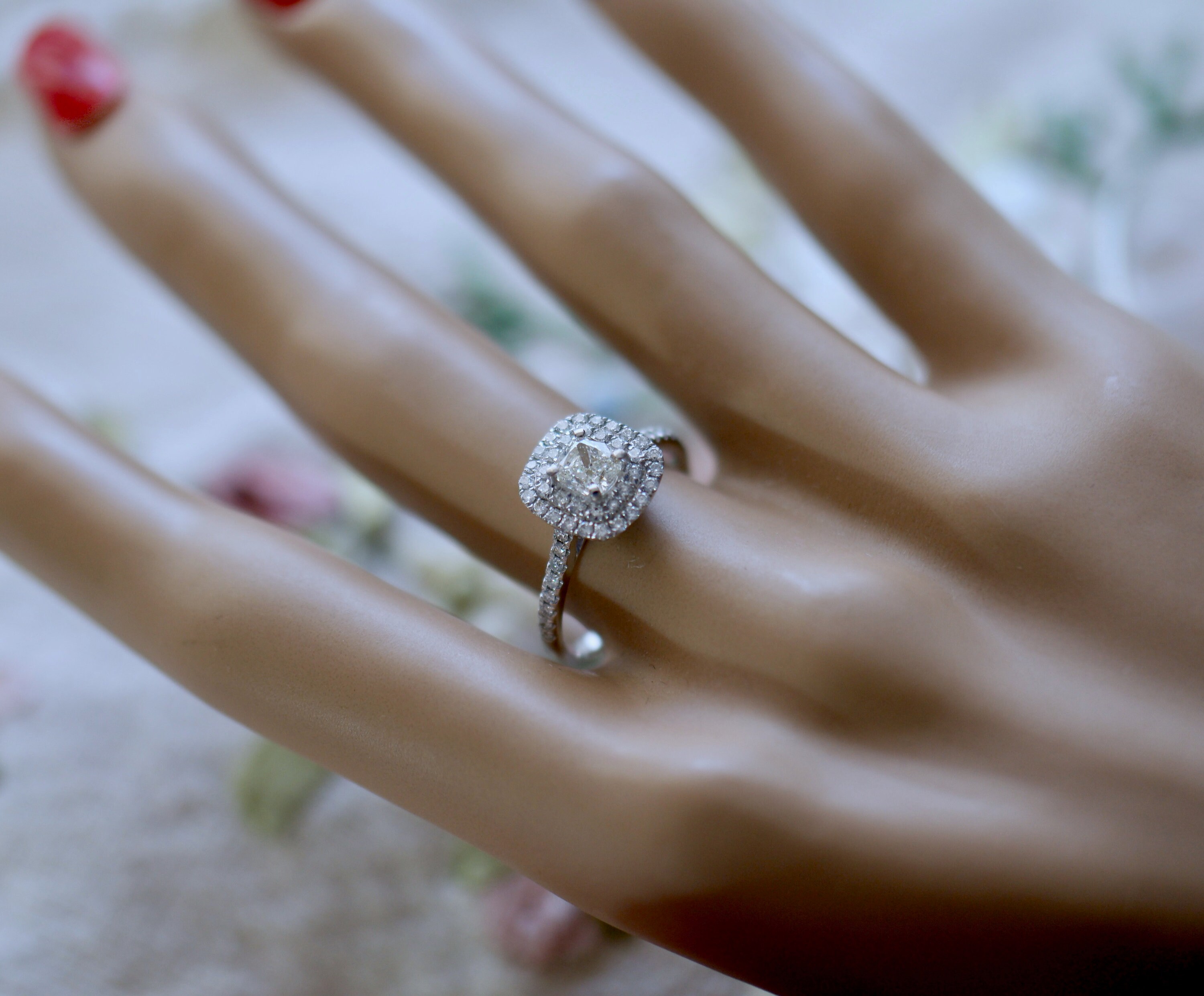 Absolutely Stunning Unique Hand Made Art Deco Natural Diamond | Etsy