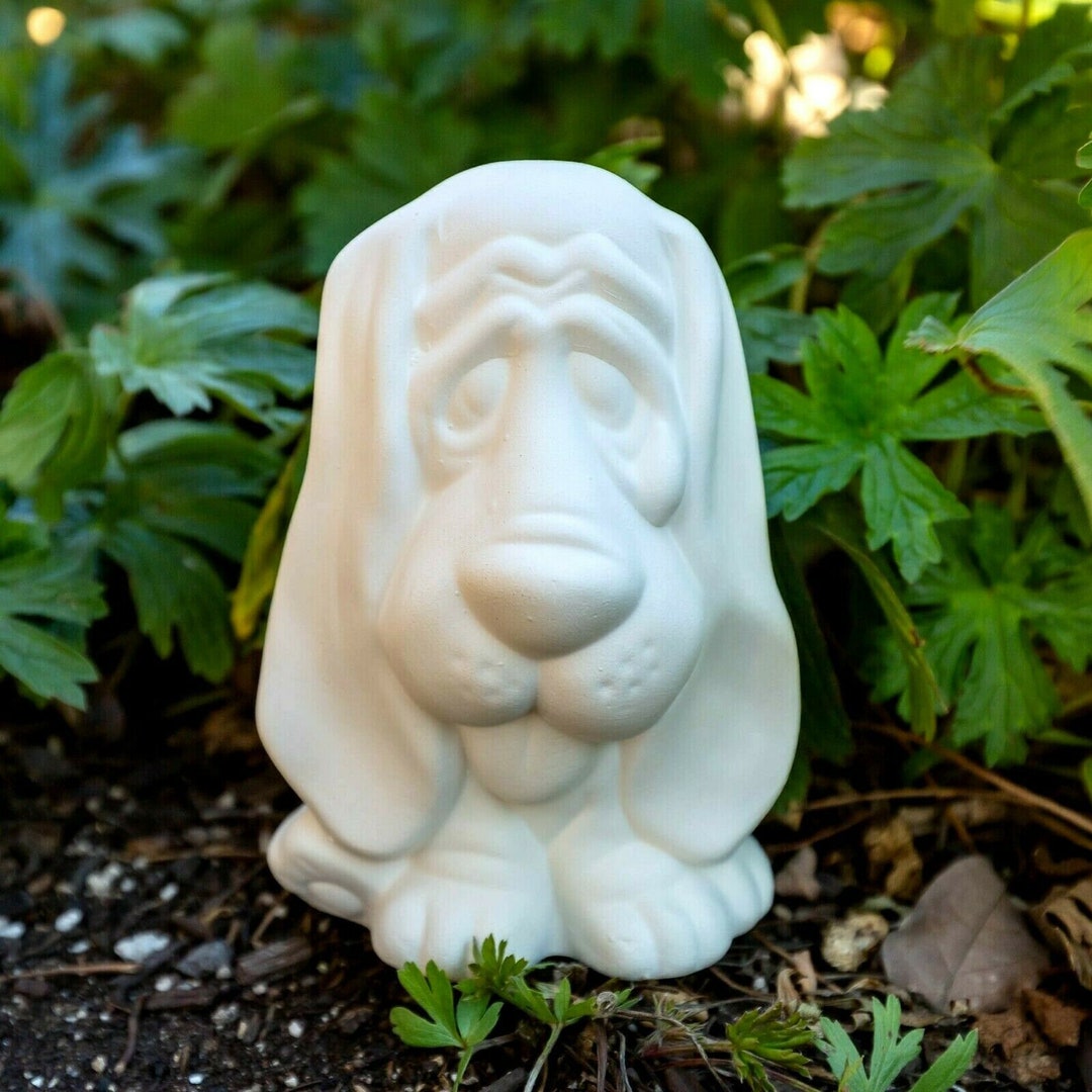 Cute Droopy Dog Beagle Hound 5 STOCK Ceramic Bisque - Etsy