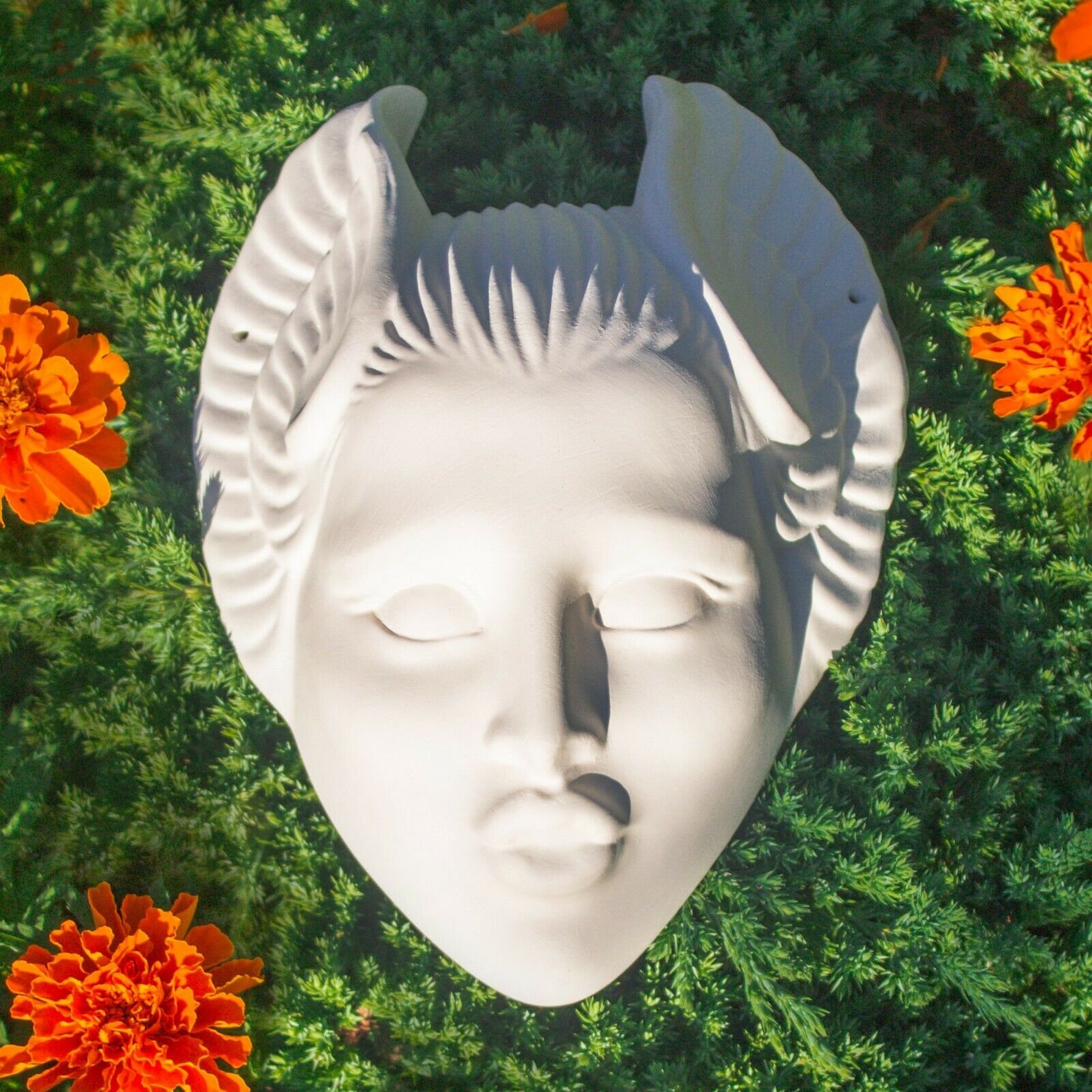 Valkyrie Mask 9x6 IN STOCK Ceramic Bisque Ready to Paint | Etsy