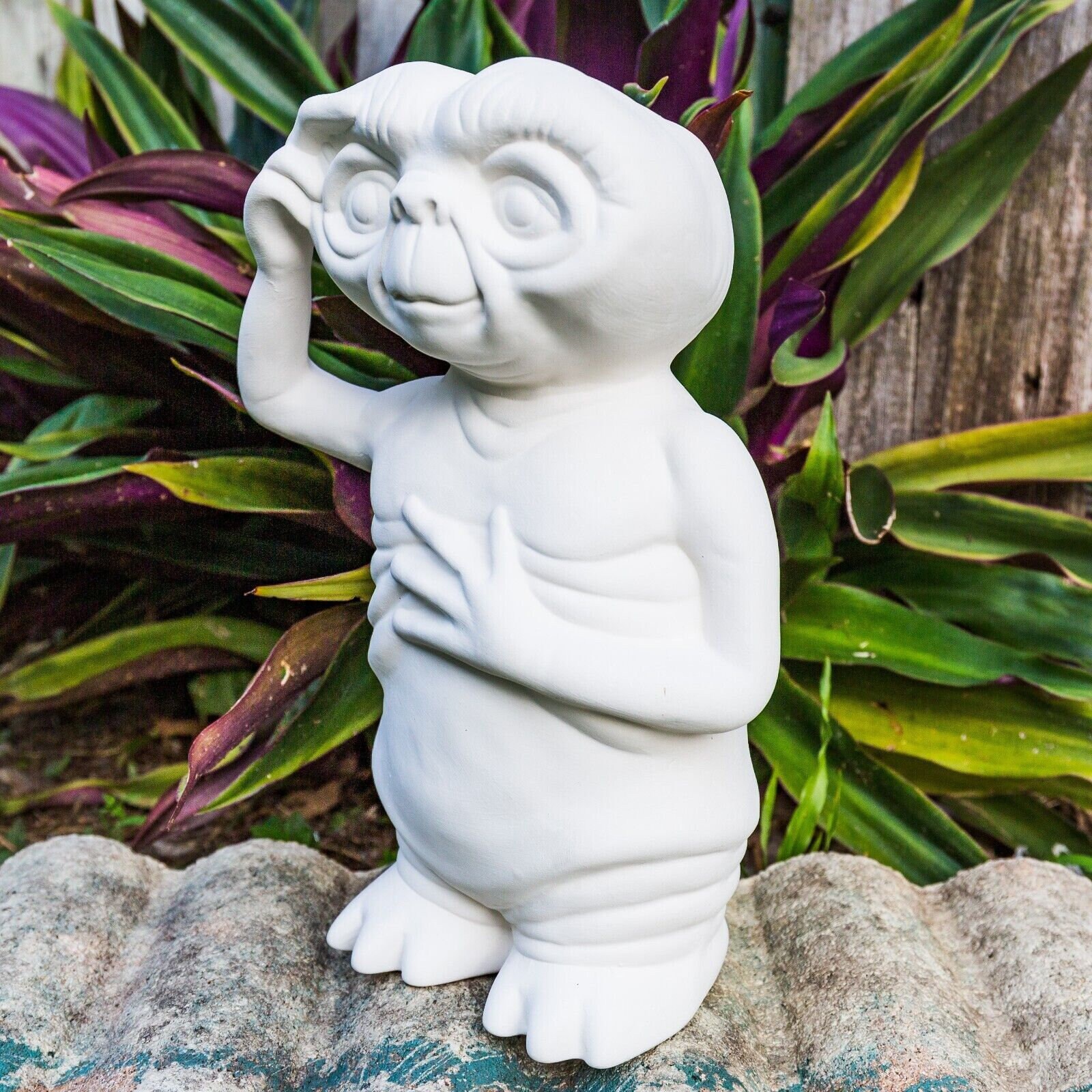 E.T. Space Alien Sci-fi Movie 9 IN STOCK Ceramic Bisque Ready to Paint ...