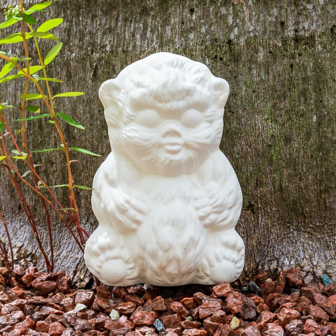 Rare Sitting Baby Star Wars Ewok 5.5 Ceramic Bisque Ready to Paint ...