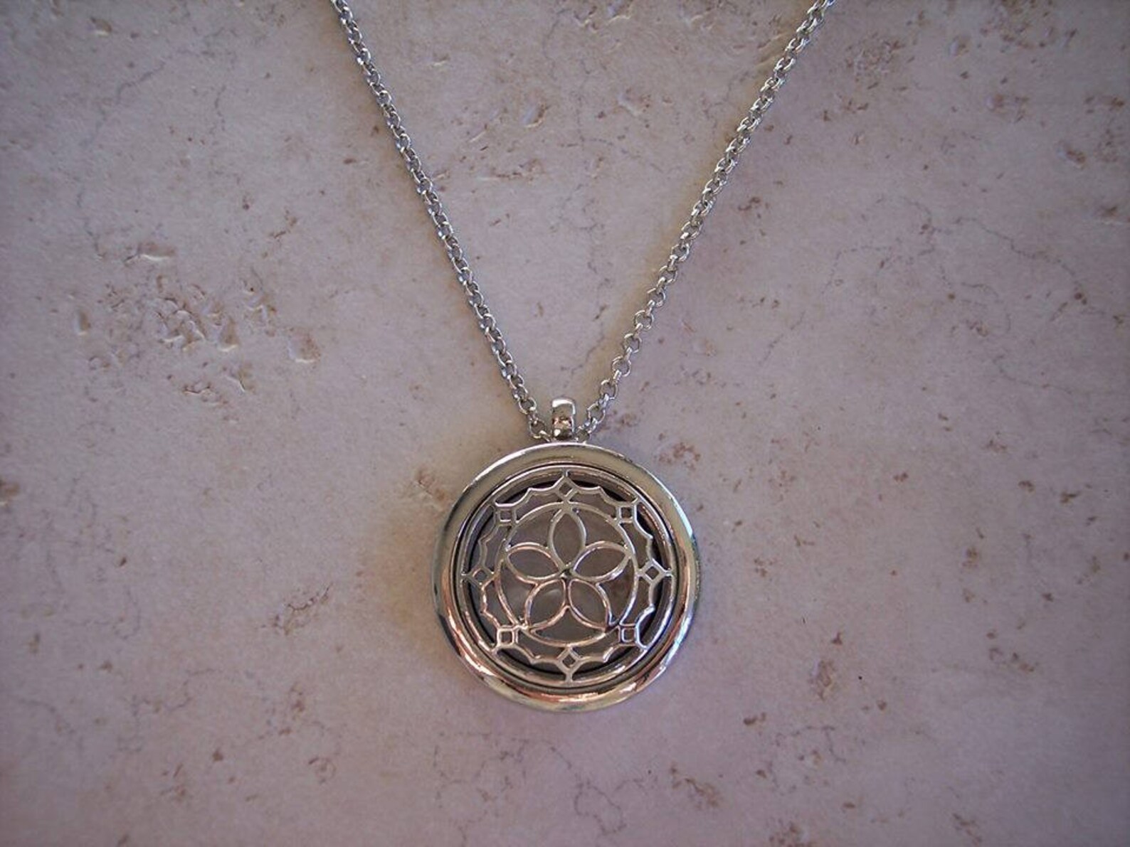 Dreamcatcher Boho Diffuser Necklace Stainless Steel Locket Cork ...