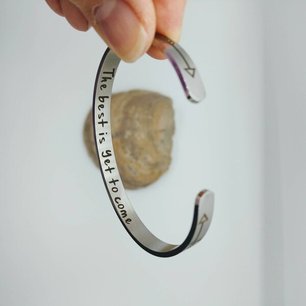 Inspirational Bangle - Etsy