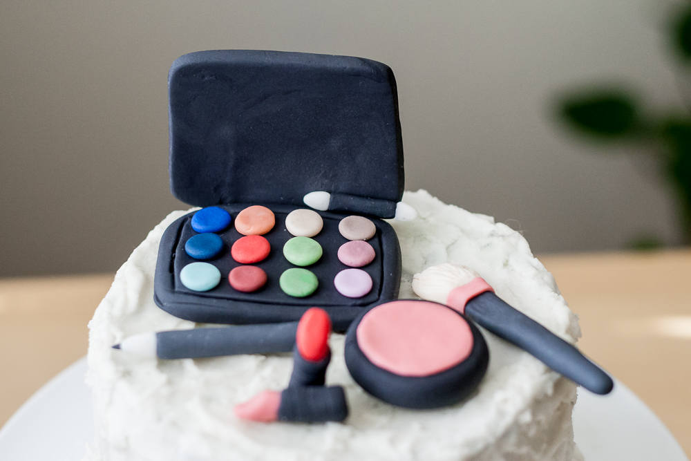 Make-up Themed Cake Topper Set - Etsy