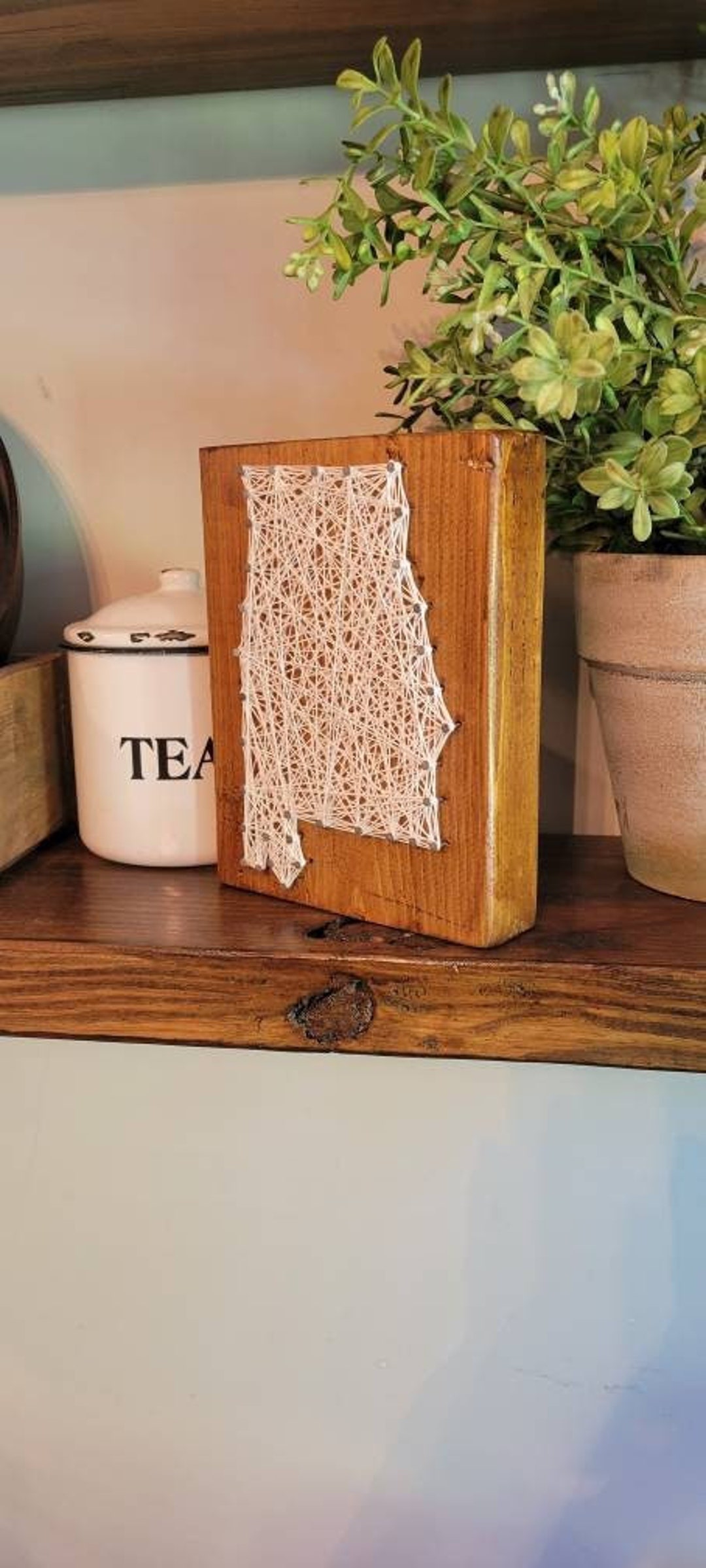 Alabama String Art/alabama Light Sign/alabama Gift/home Sweet Home - Etsy