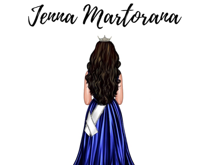 Pageant Digital Drawing - Etsy