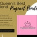 A Queens Best Friend Pageant Binder | Etsy