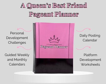 A Queens Best Friend Pageant Binder - Etsy