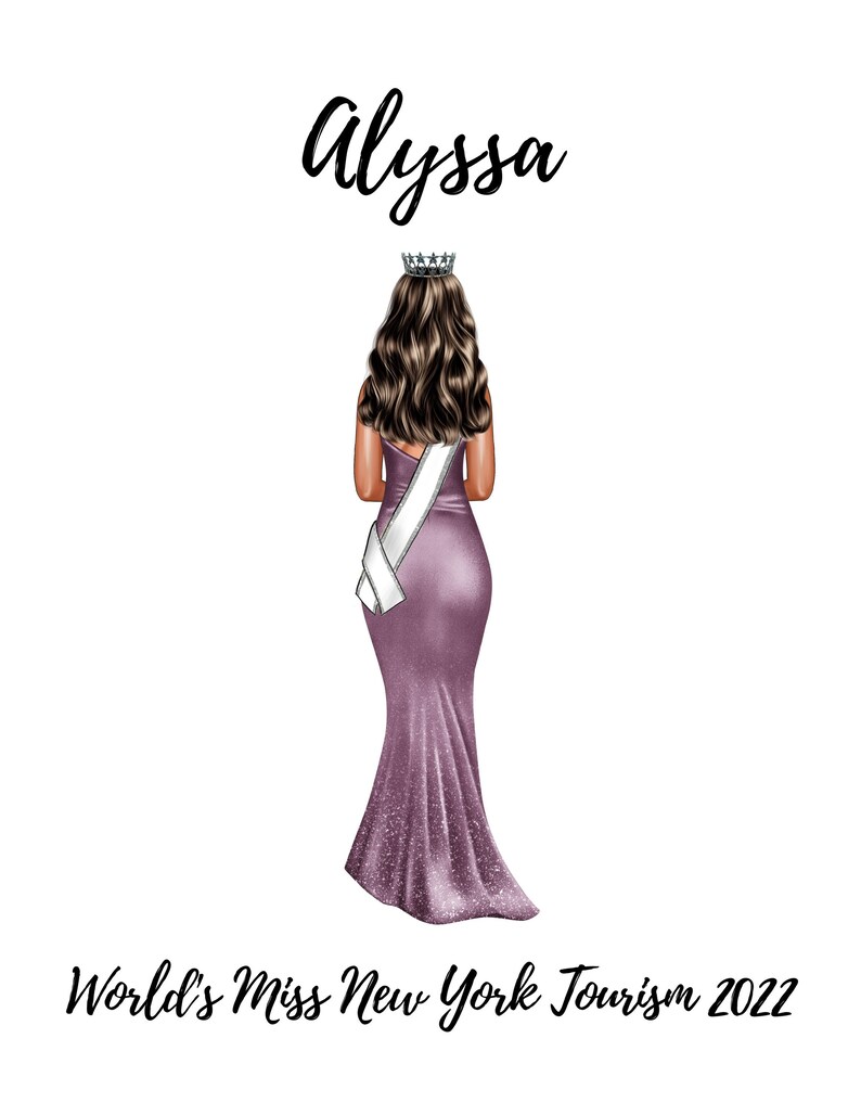 Pageant Digital Drawing - Etsy