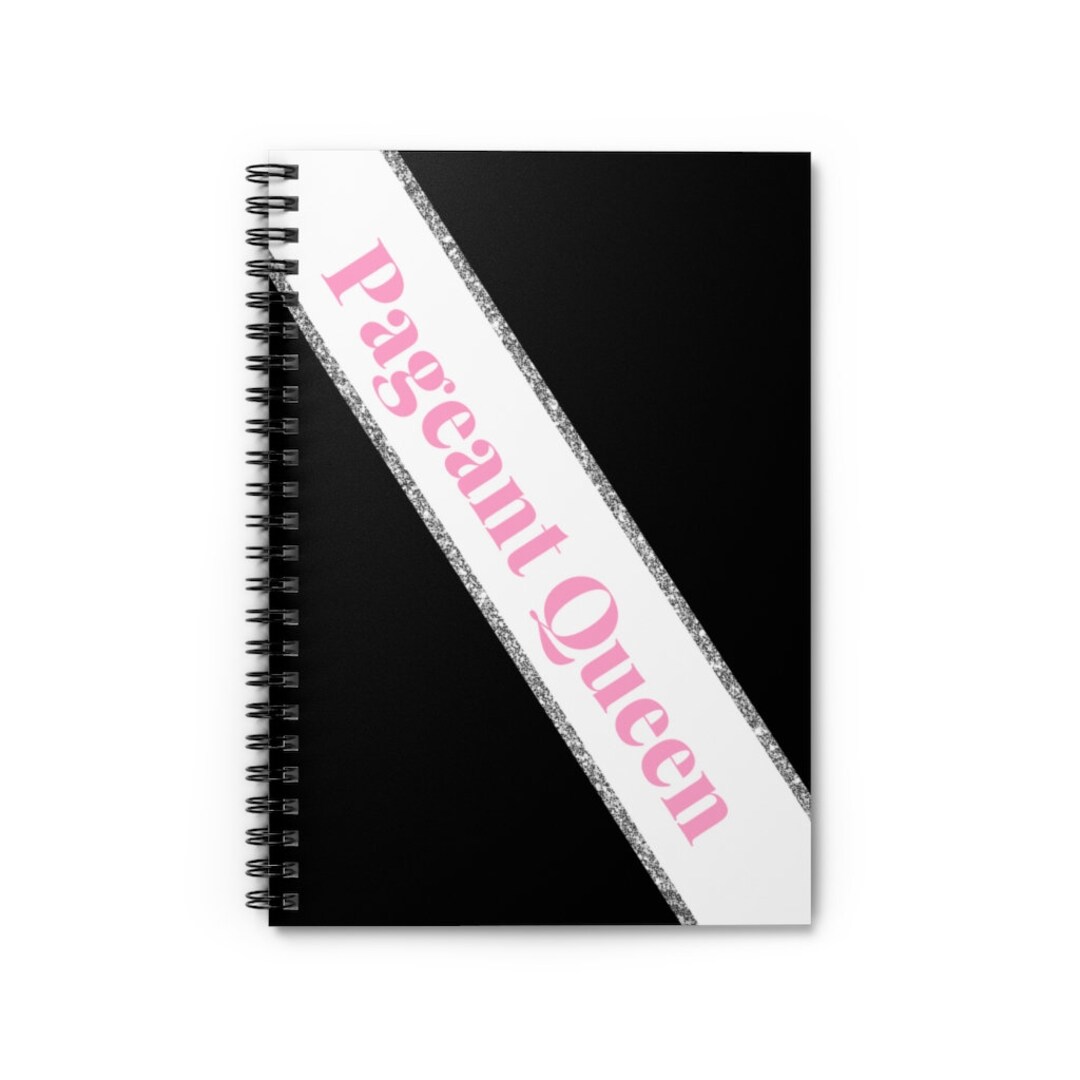 Pageant Queen Spiral Notebook - Etsy