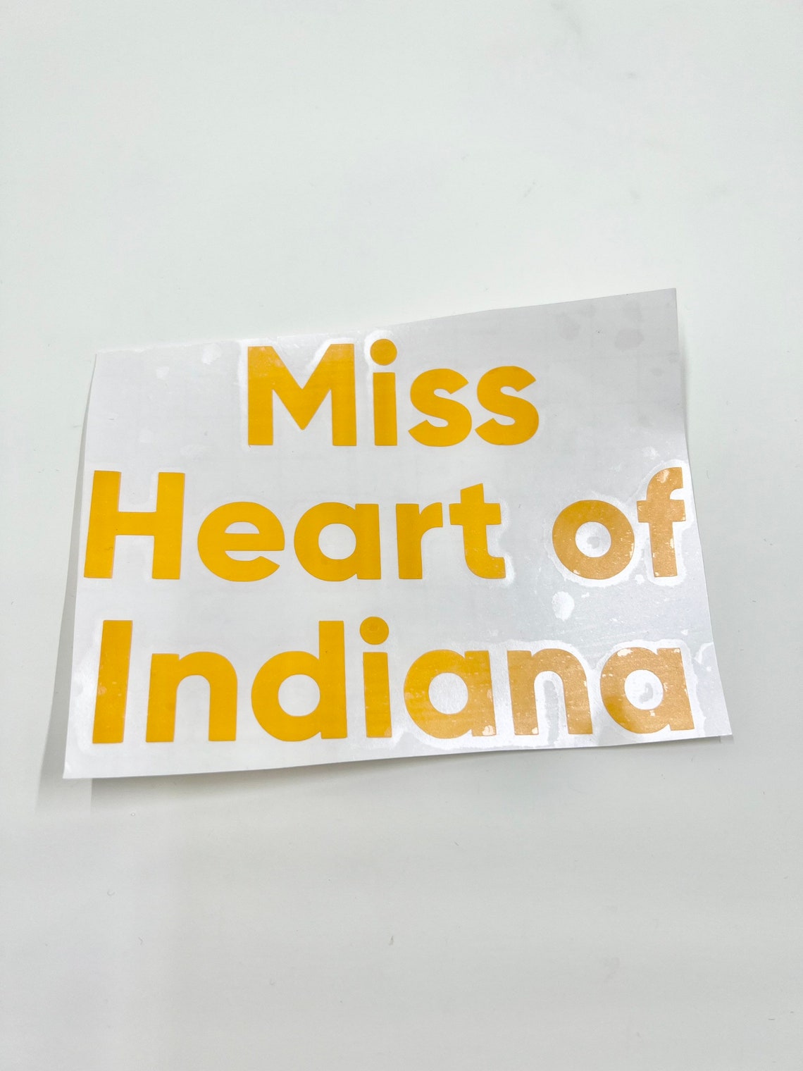 Pageant Title Decal | Etsy