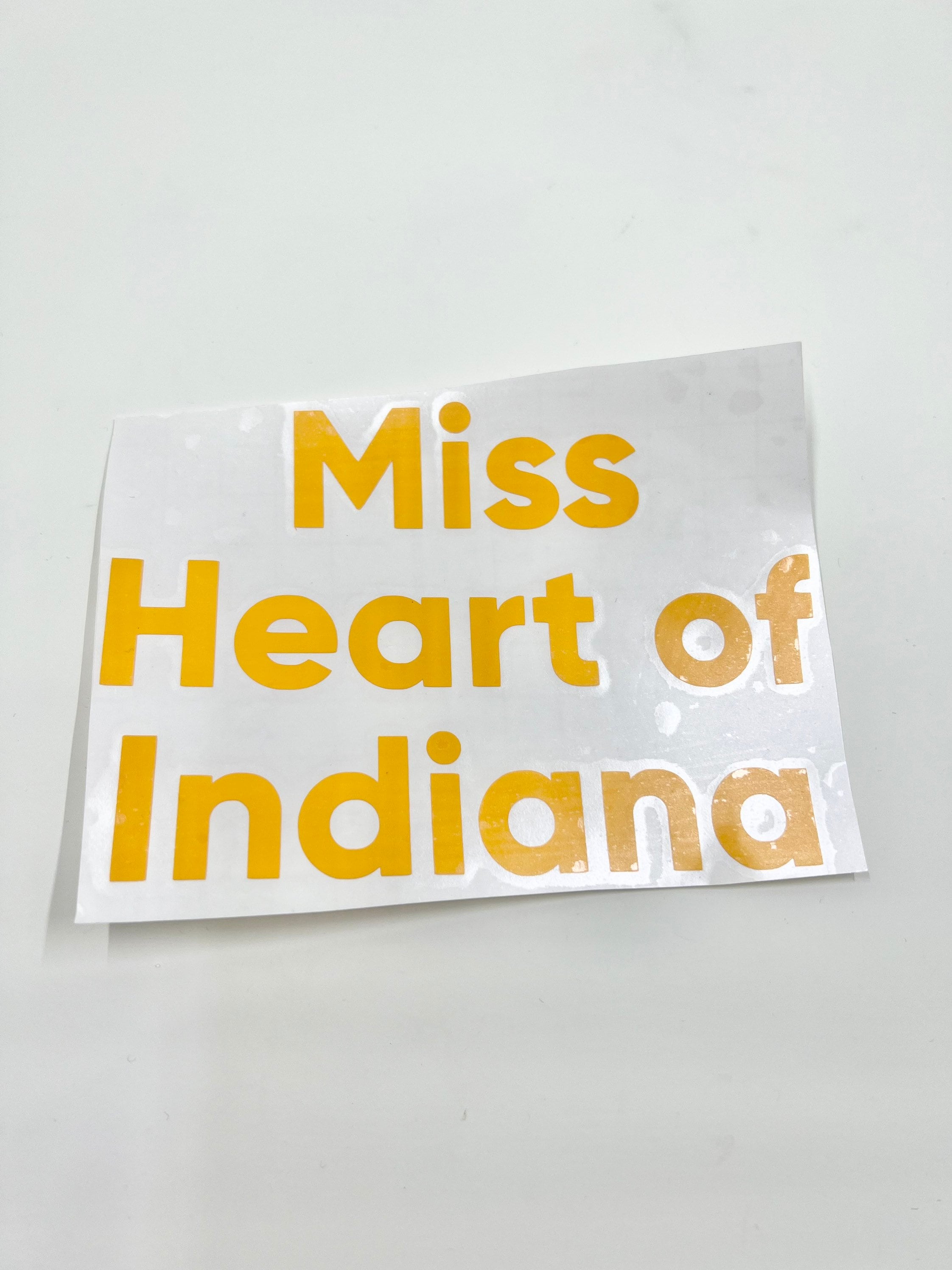 Pageant Title Decal - Etsy
