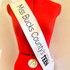 Pageant Title Sash - Etsy