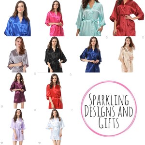 Miss America Title Silk Robe - Etsy