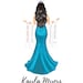 Pageant Digital Drawing W/ Multiple Sashes - Etsy