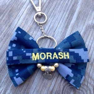 Mini Bow Keychains - Etsy