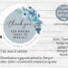 Thank You Sticker Favor Template and Cupcake Toppers Printable Bridal ...