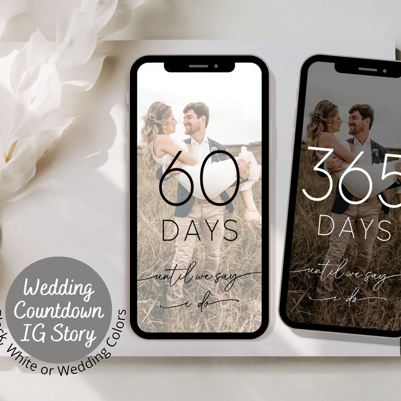 Wedding Countdown - Etsy