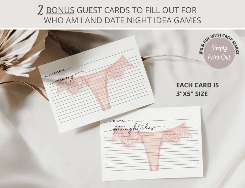 Lingerie Party Games Bundle, Kiss the Miss Goodbye, Would She Rather ...