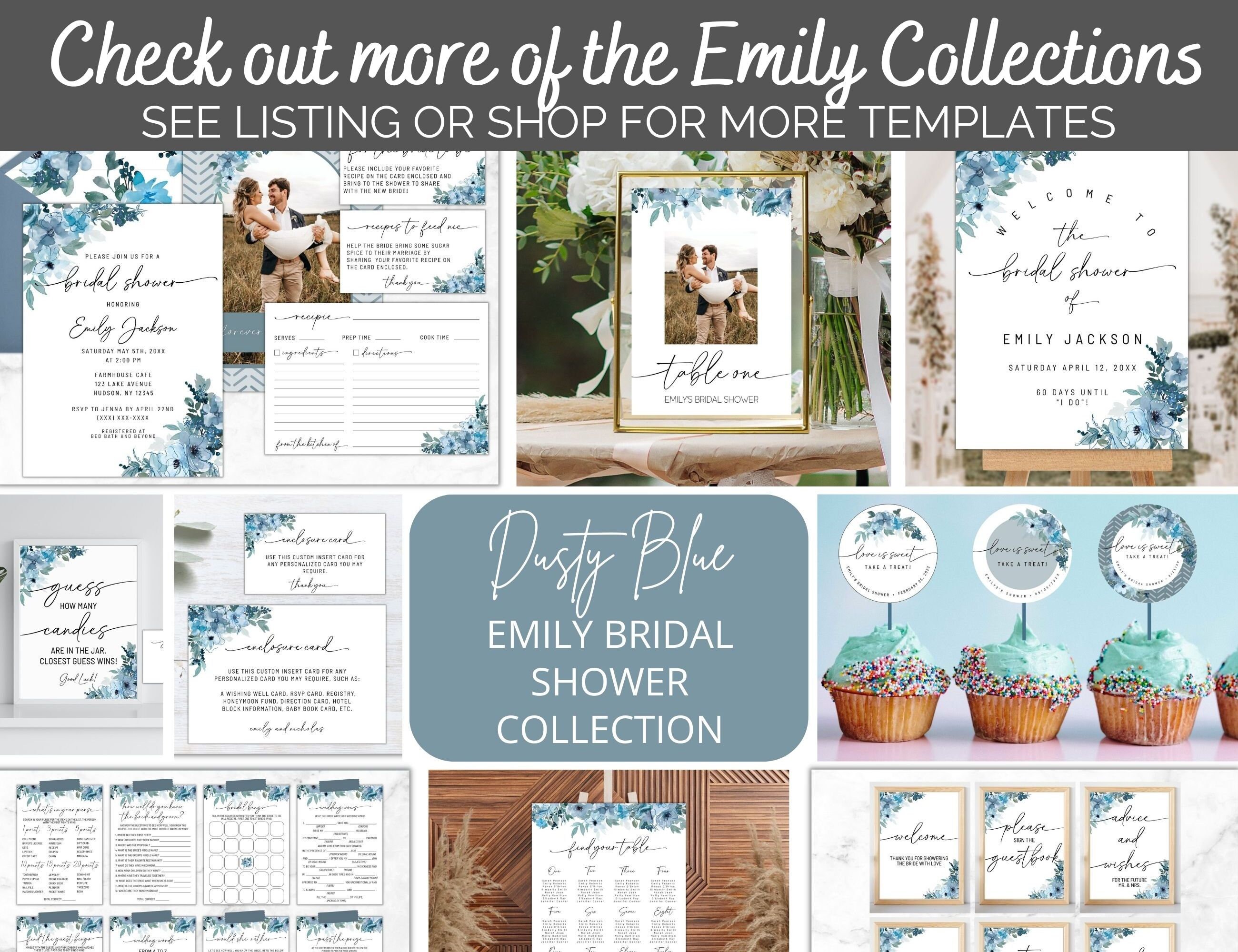 Who Am I Game Sign Printable With Bridal Shower Memory Card Keepsake ...