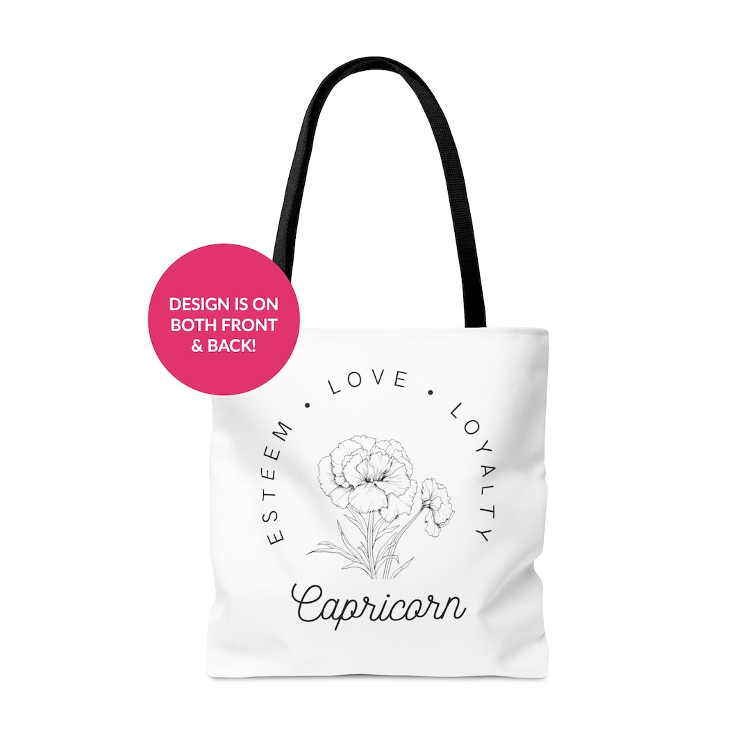 Zodiac Tote Bag Horoscope Totes Astrology Fashion Birth - Etsy