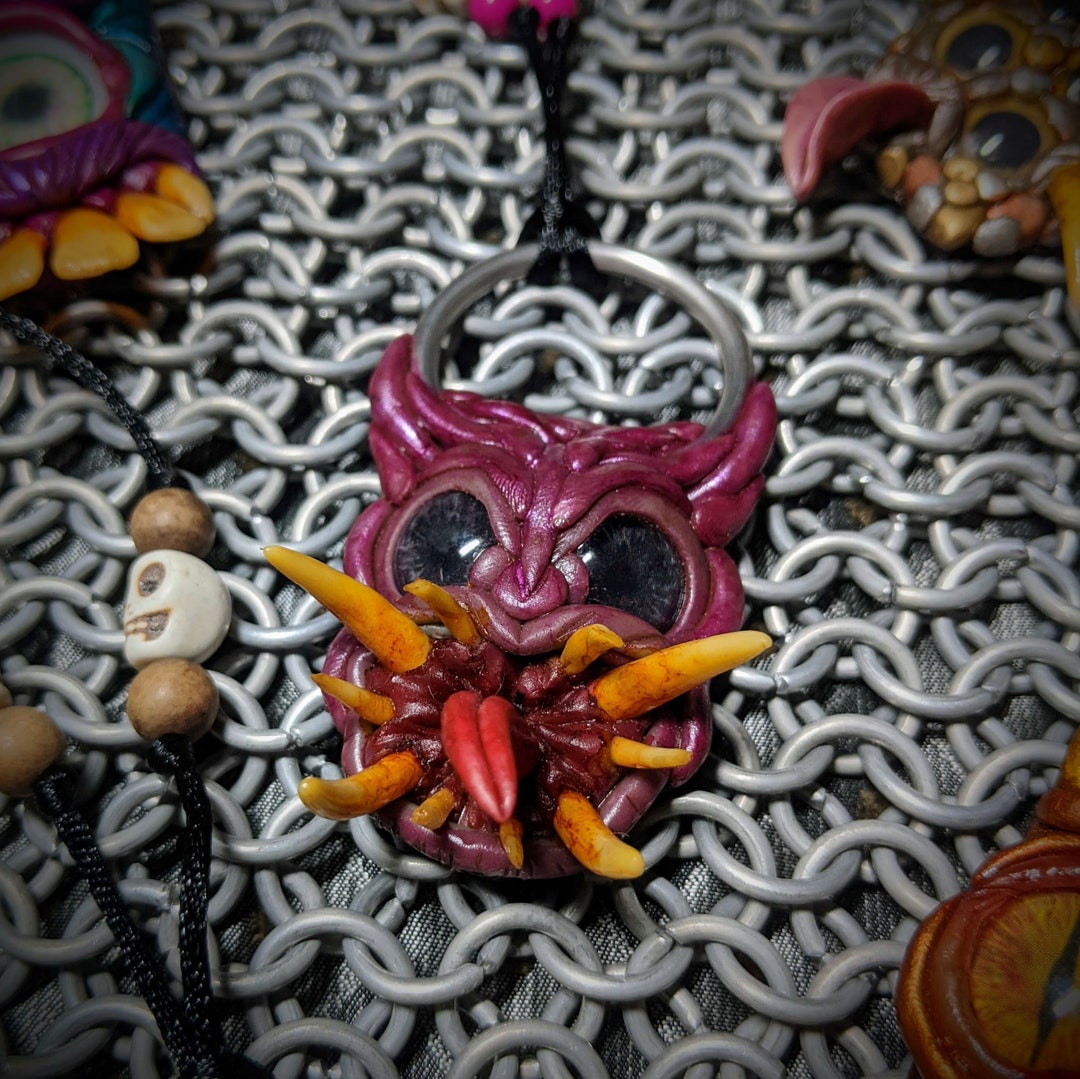 Spinel Jewel Mimic Baby Necklace Handmade Fantasy Jewelry Dnd Jewelry ...