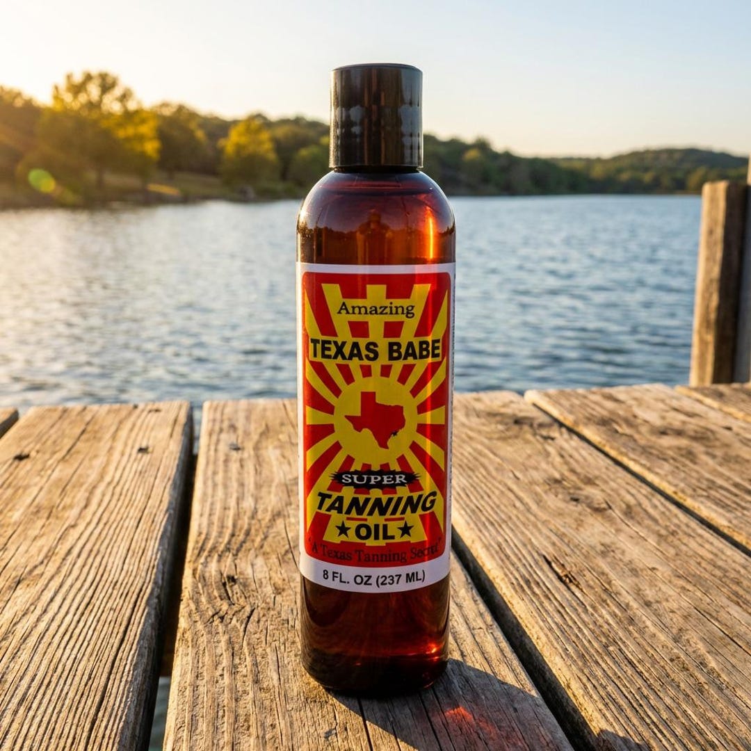 Texas Babe Tanning Oil – 8 Oz | Lightweight Hydrating Body Oil | Fast ...