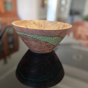 Green Wave Bowl - Etsy