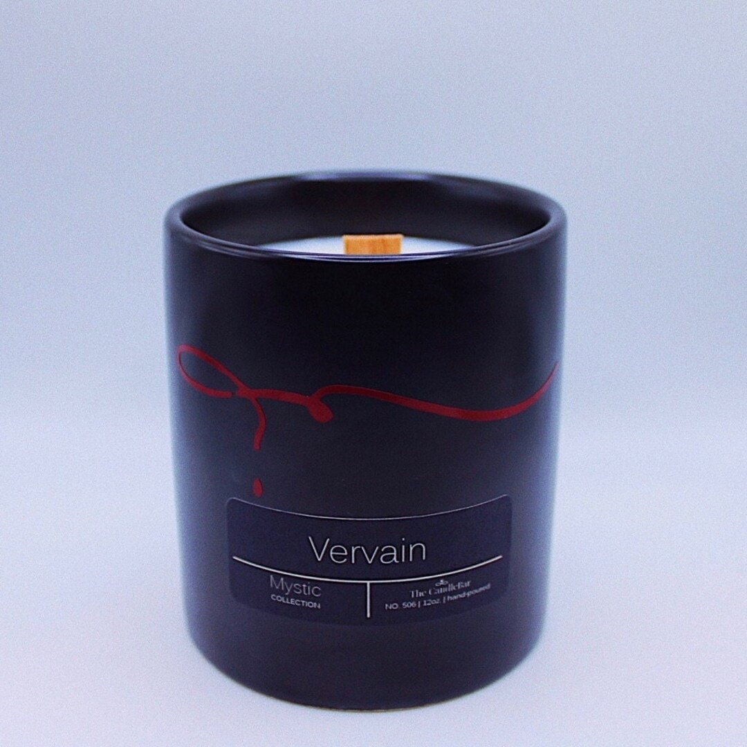 Vervain Mystic Collection Vampire Diaries Coconut Wax Wooden Wick Vegan ...