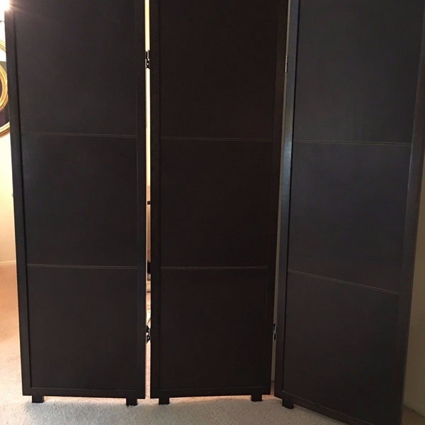 Leather Room Divider - Etsy