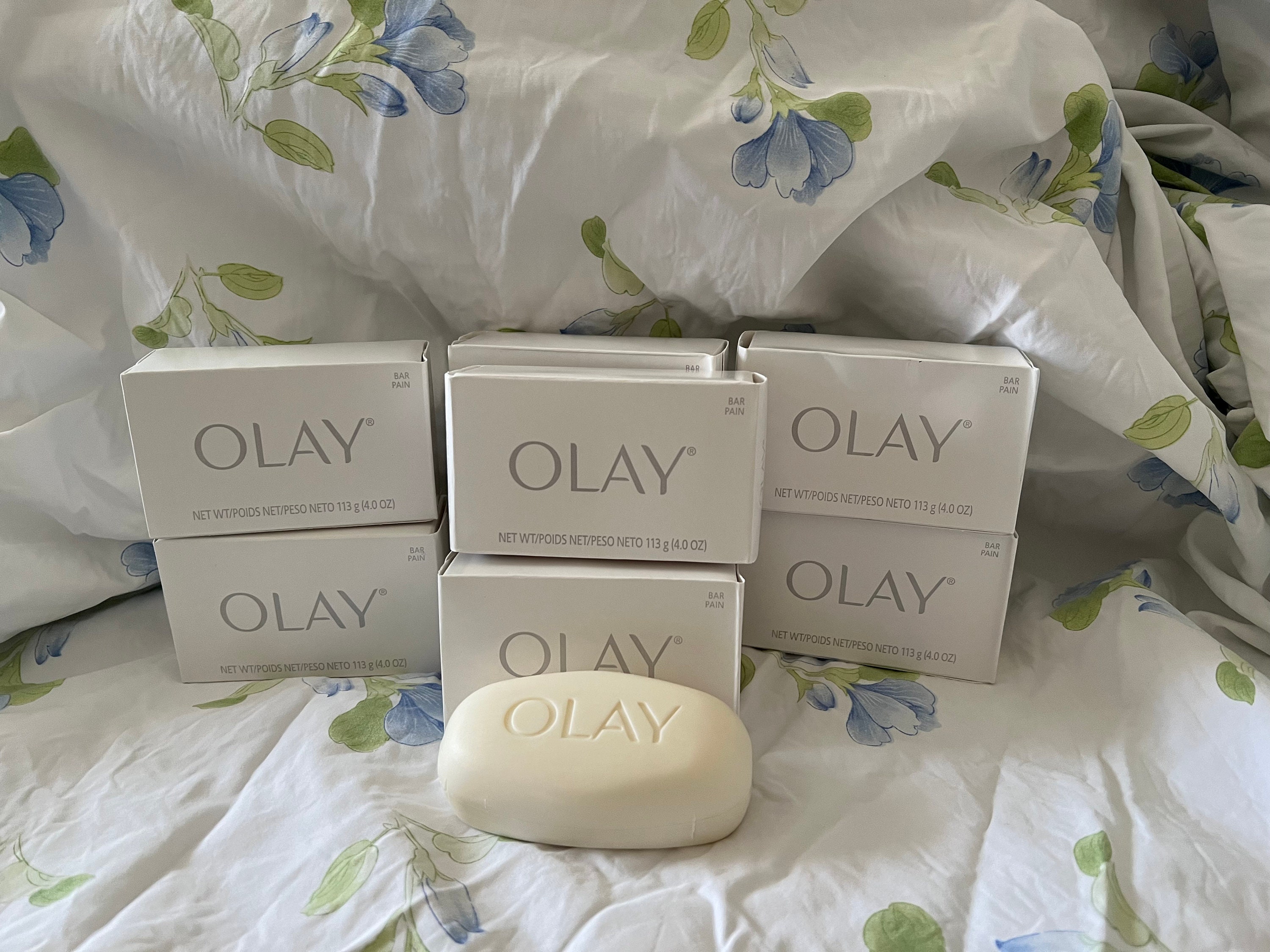 OLAY Water Lily Cleansing Soap Bars 4 Oz Each 8 Count of - Etsy