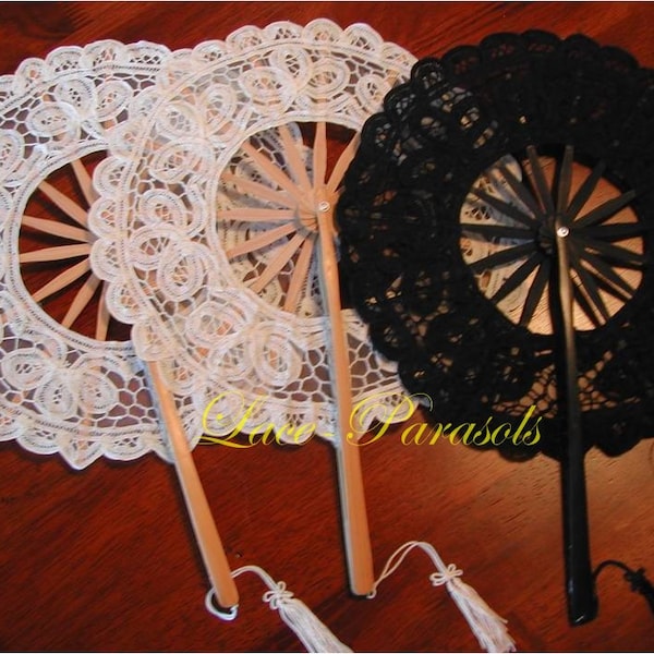 Lace Fan - Etsy