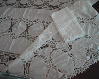 Battenburg Lace Tablecloth - Etsy